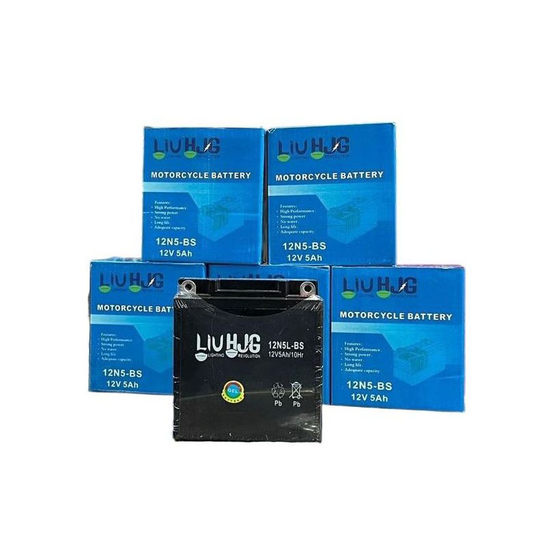HJG Motorcycle Dry Battery 12V 5Ah Yamaha YBR 125 G